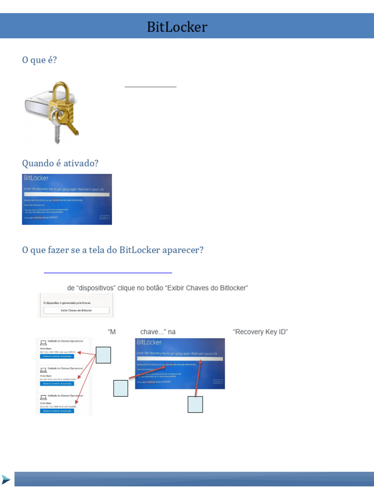 Guia de Uso do BitLocker no Brasil | PDF