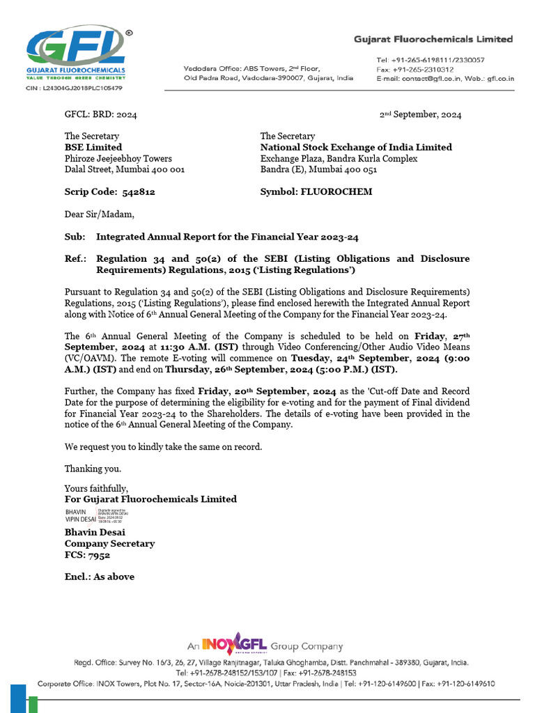 Fluorochem | PDF | Business | Corporations