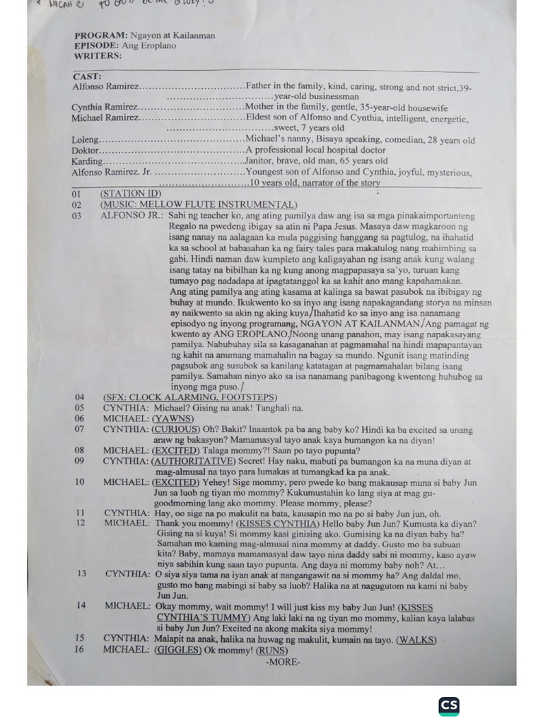 RADIO-DRAMA-SCRIPT (1) | PDF