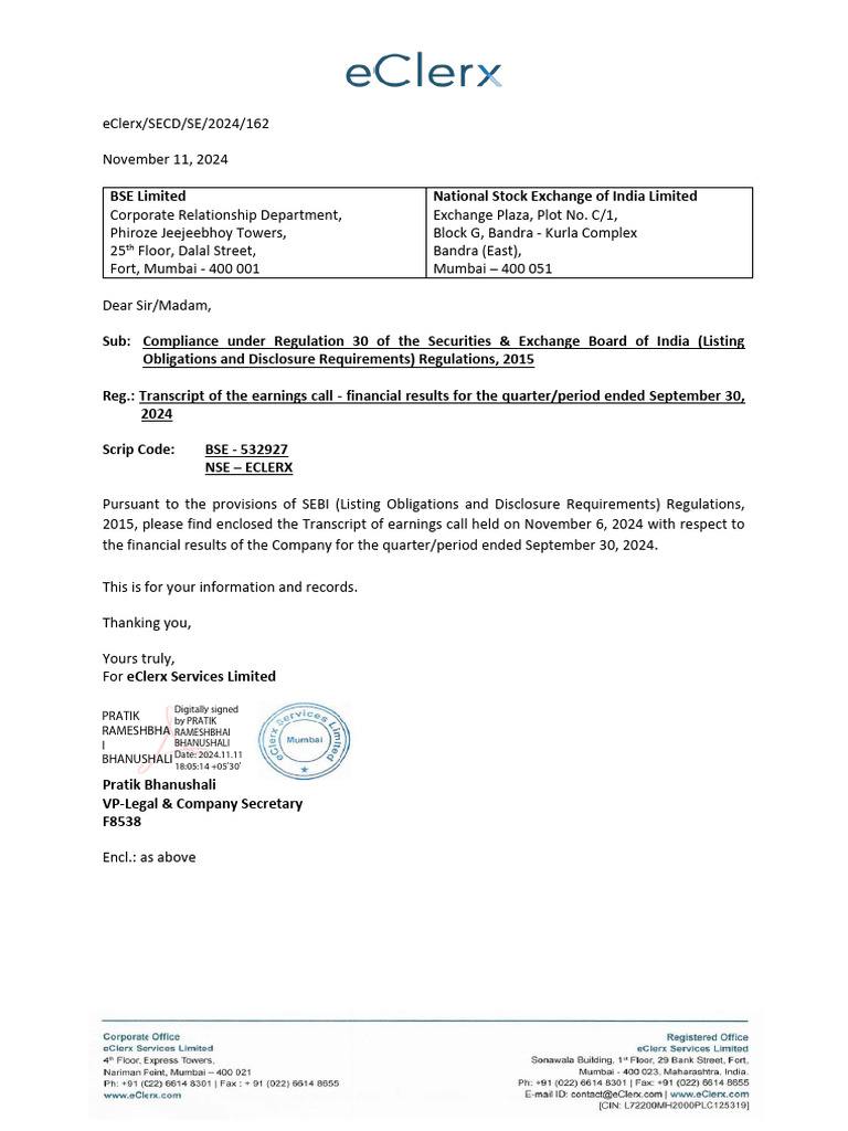 eclerx | PDF | Analytics | Economies