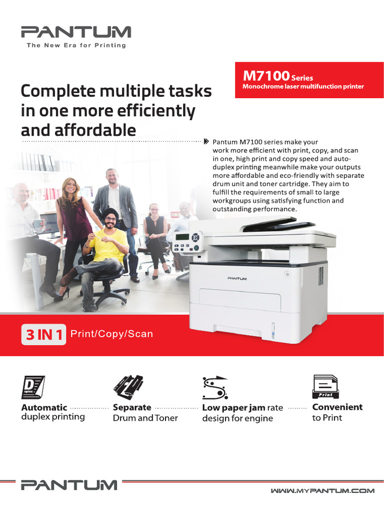 Pantum M7100 Series | PDF