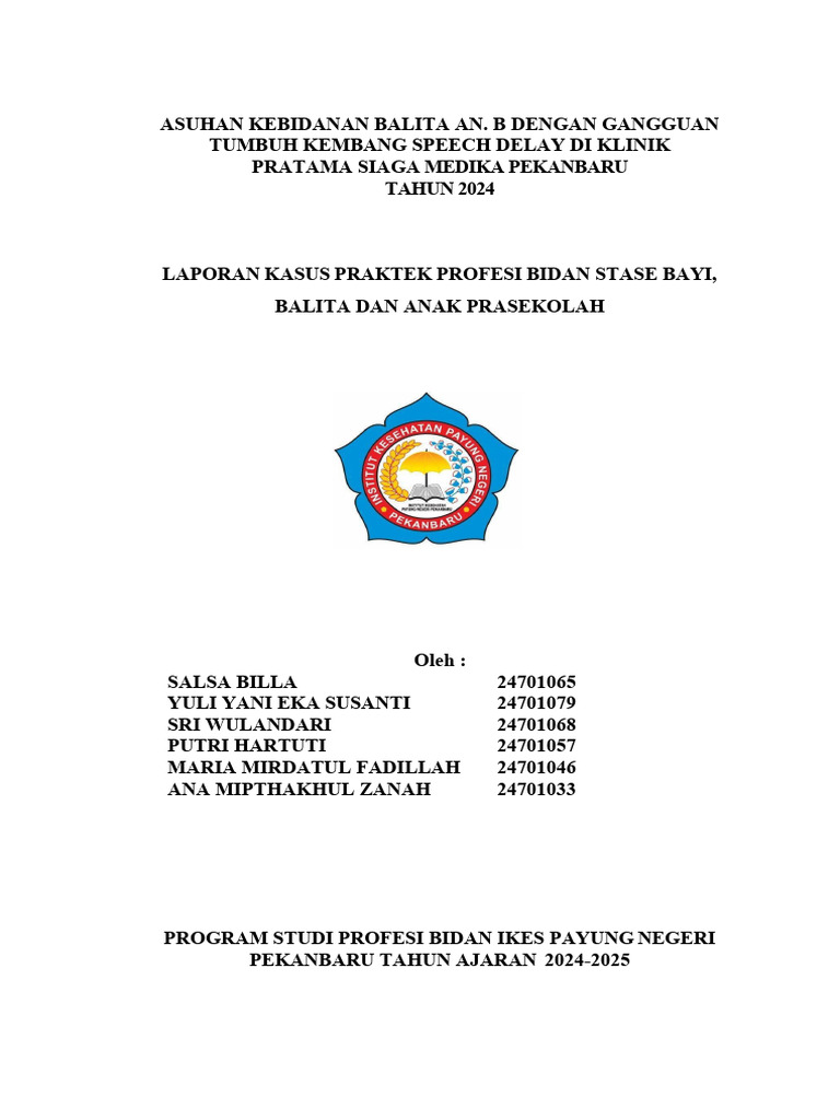 LAPORAN KASUS STASE 3 | PDF