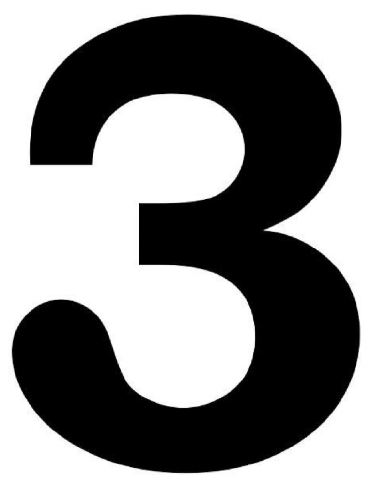 Number 3 Pattern | PDF