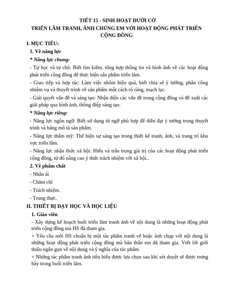 Tiet 15 SHDC | PDF