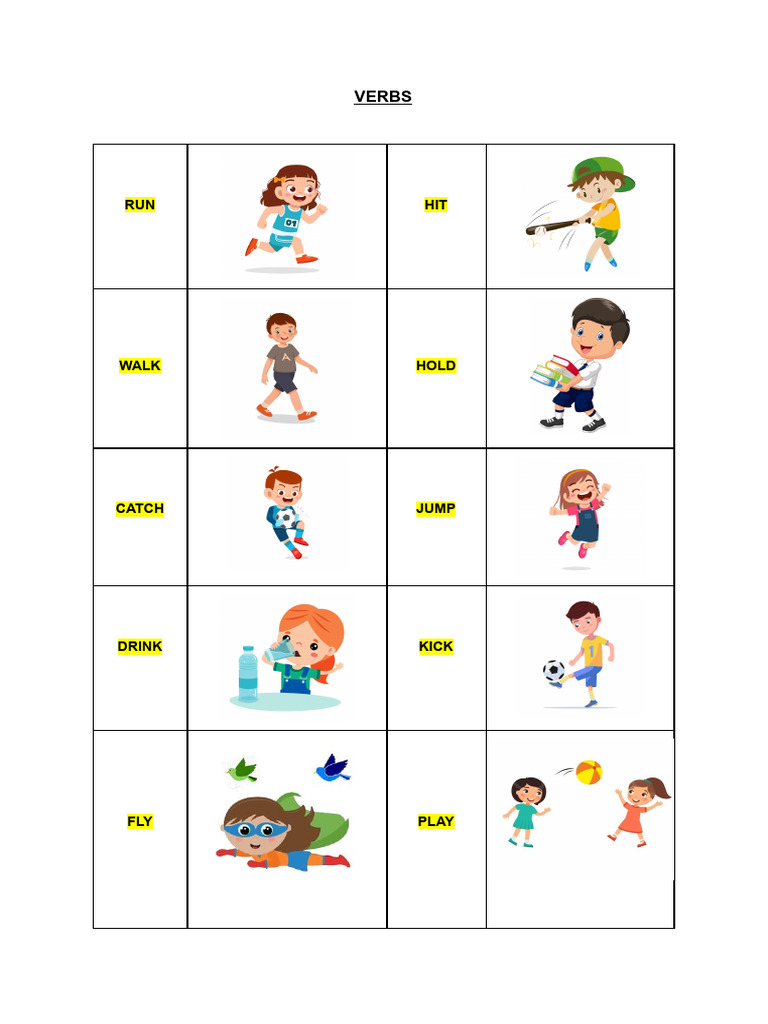 VERBS 1 | PDF