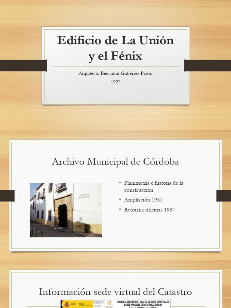 Edificio de La Unión y El Fénix | PDF