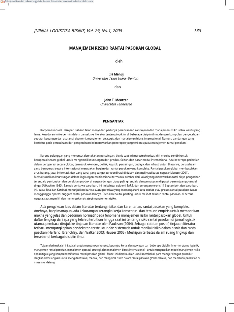 Manuj Dan Mentzer (2008) - Global Supply Chain Risk Management - En.id ...