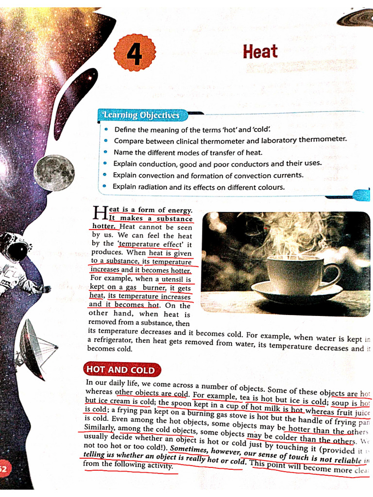 Heat class 7 CBSE | PDF