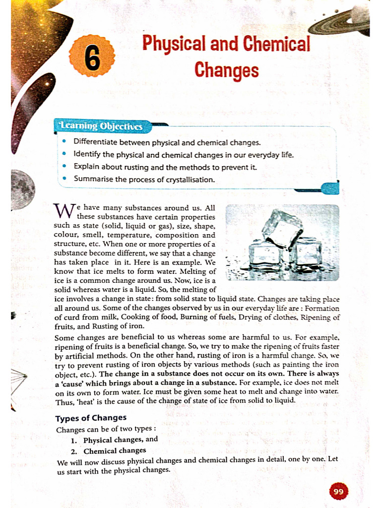 Physical and Chemical Change | PDF