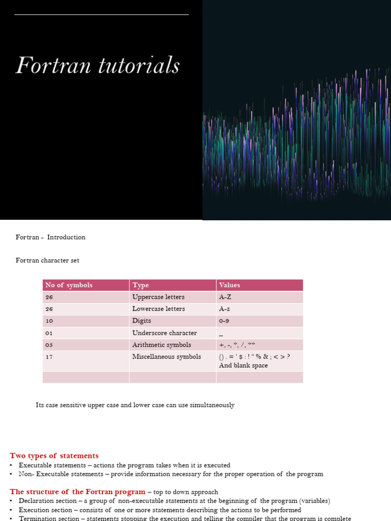 Fortran Tutorials2 (1) | PDF | Computer Program | Programming Fortran Tutorials2 (1) | PDF | Computer Program | Programming