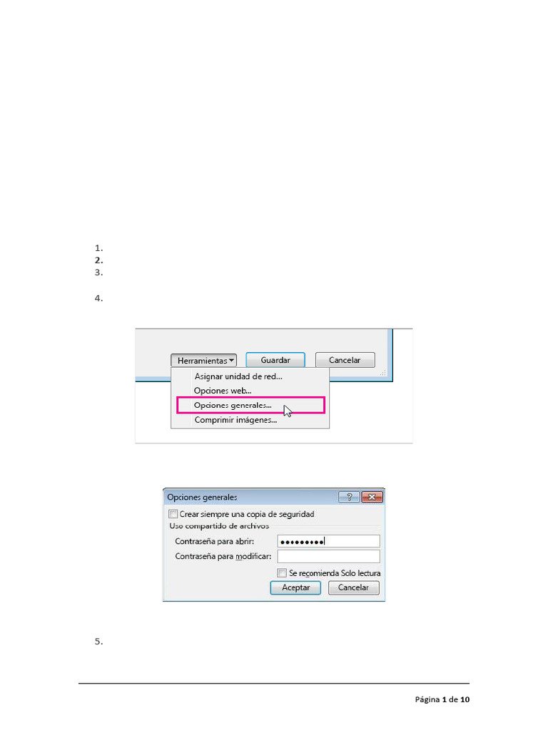 Clase 5 Excel | PDF | Contraseña | Archivo de computadora