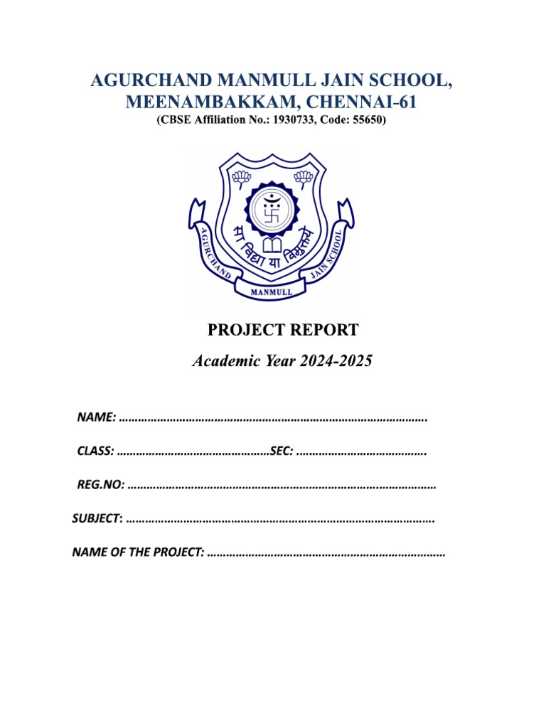 Projectt Cover | PDF