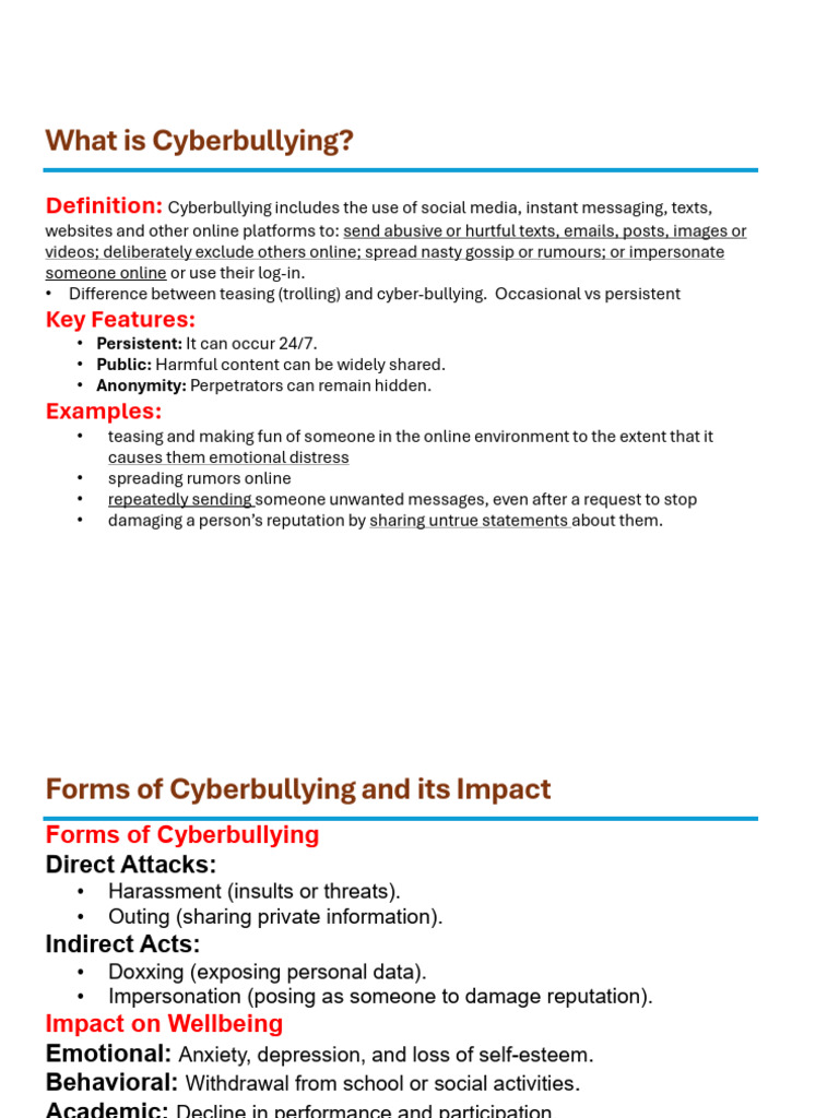 Cyberbullying | PDF | Cyberbullying | Bullying