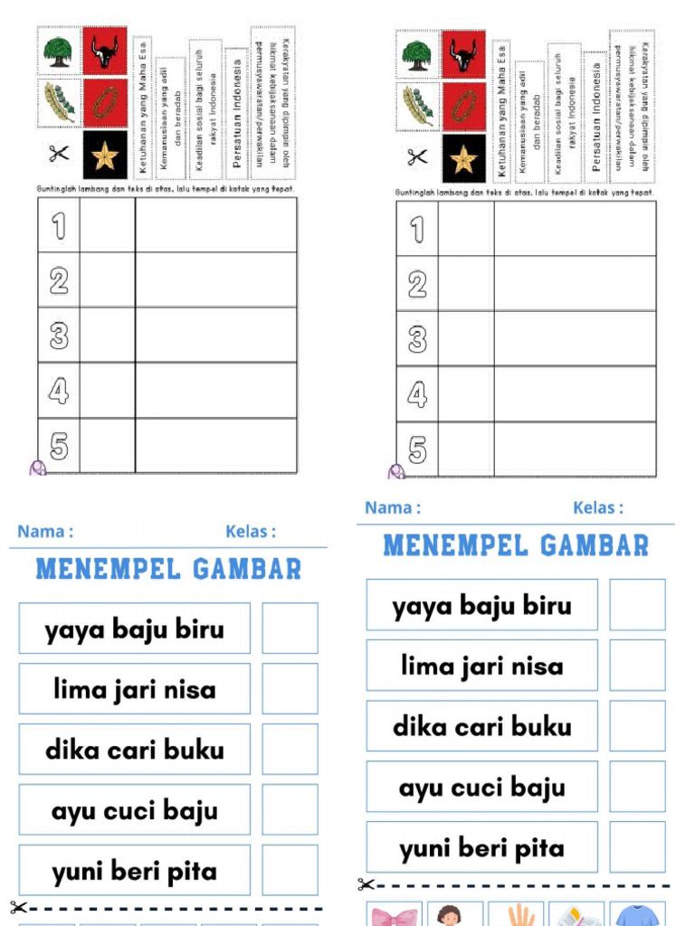 LKPD Kamis Print | PDF