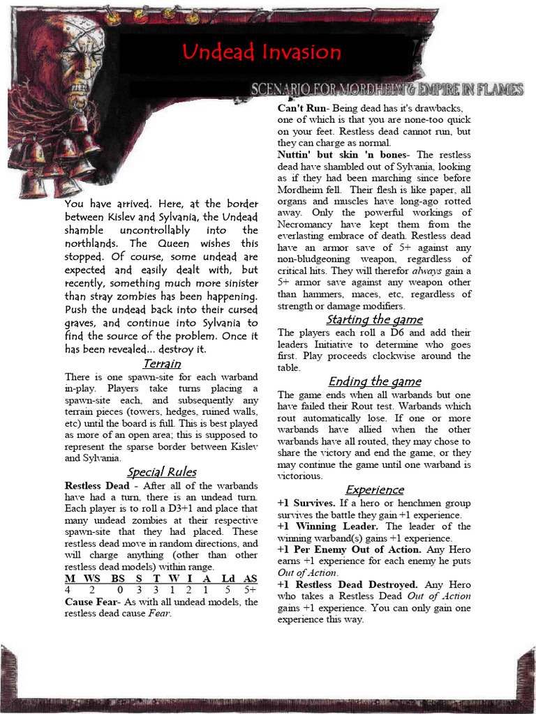 Undead Invasion | PDF