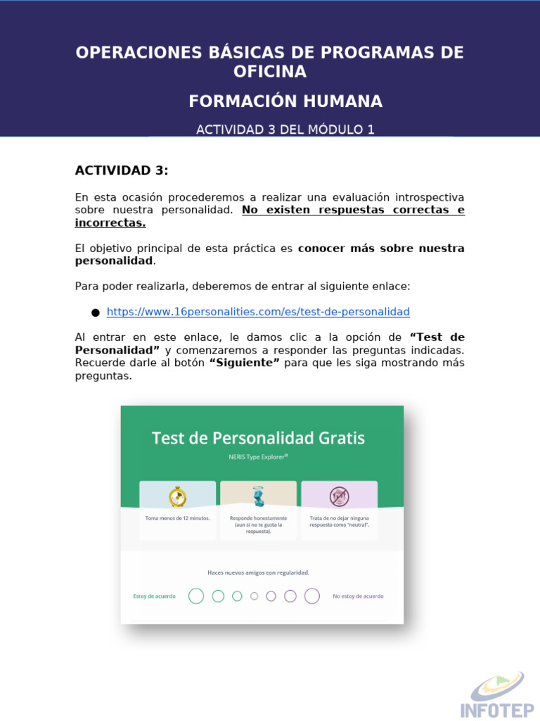 Actividad 3 Modulo 1 | PDF