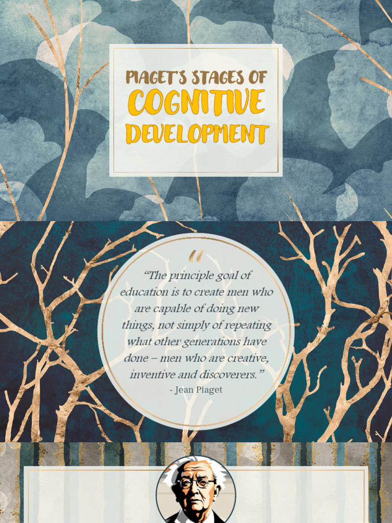 WEEK 8 - Piagets Stages of Cognitive Development | PDF | Thought ...