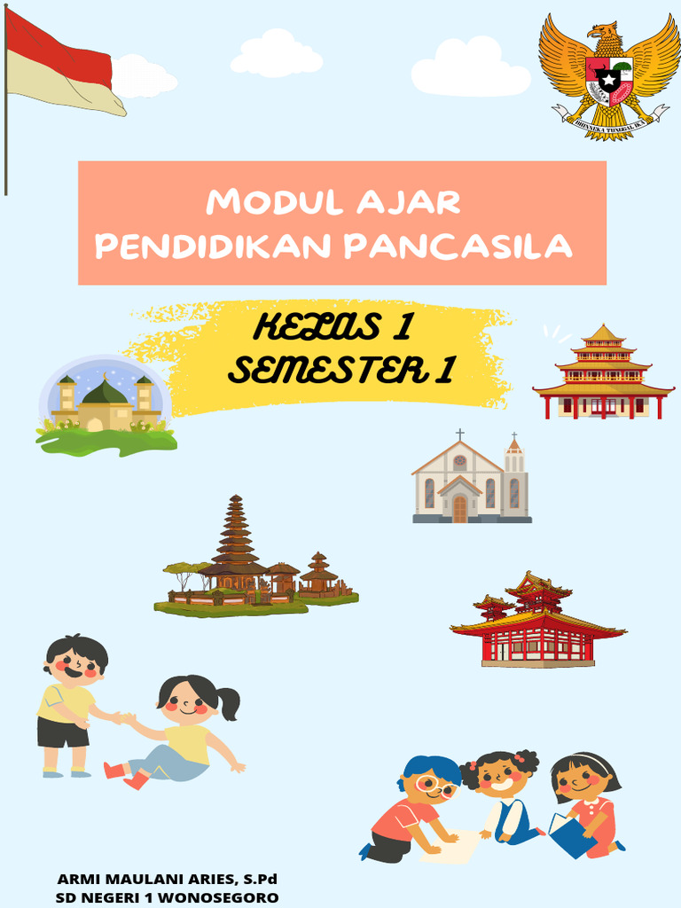 Modul Ajar Pend Pancasila Ok | PDF