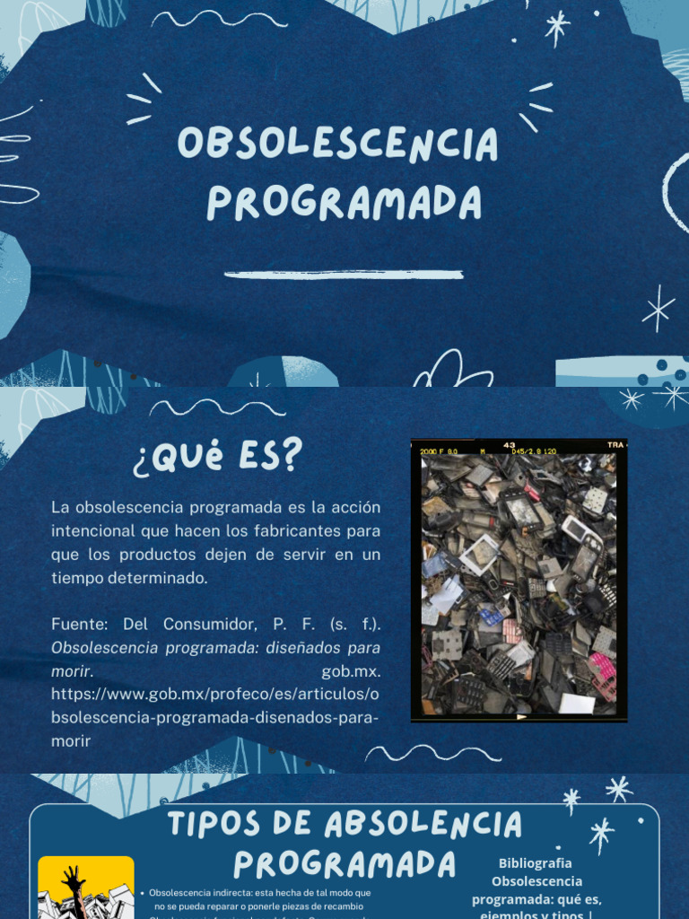 Obsolescencia Programada PDF | PDF | Reciclaje | Economias