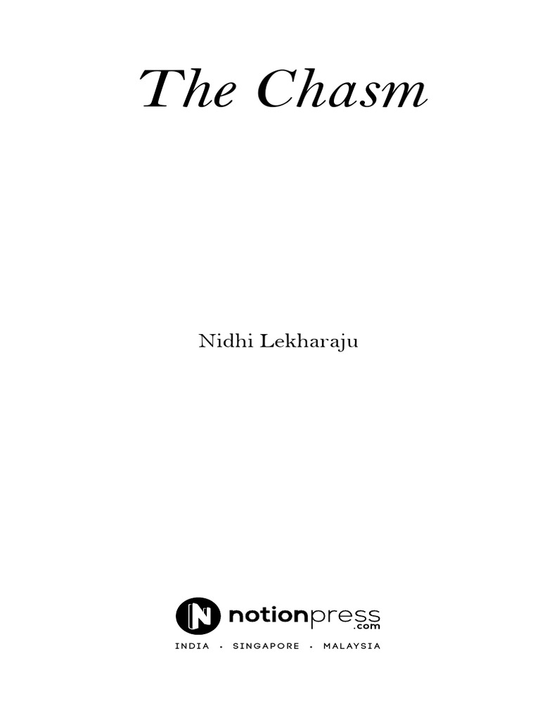 The+Chasm V0 | PDF