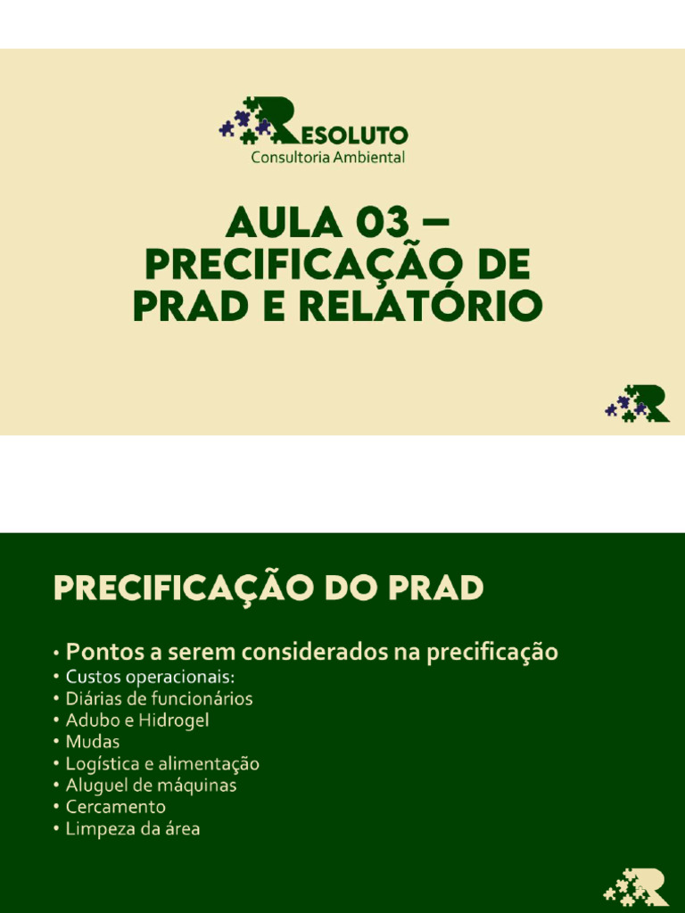 SEMANA DO PRAD - Aula 3 | PDF