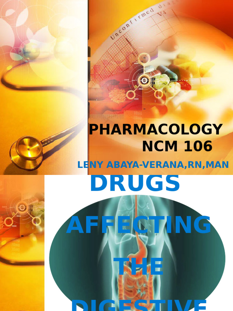 Digestive System Pharmacology Guide | PDF | Irritable Bowel Syndrome ...