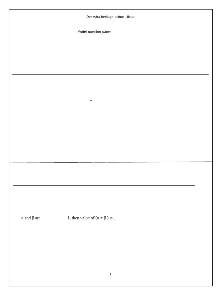 X MATHS STANDARD 1QP | PDF | Circle | Area