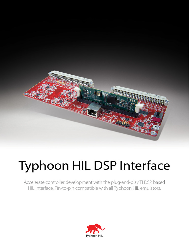 HIL-DSP-100-Interface | PDF | Computer Science | Electronic Engineering
