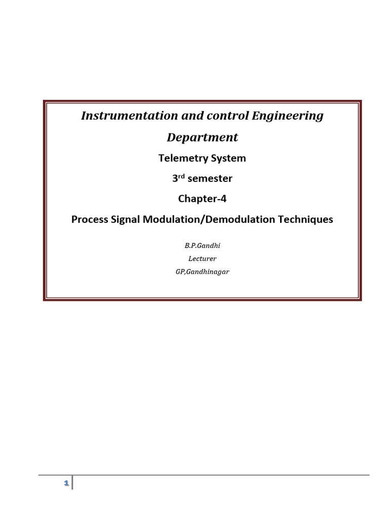 Chapter 2 M Dm Pdf Frequency Modulation Modulation