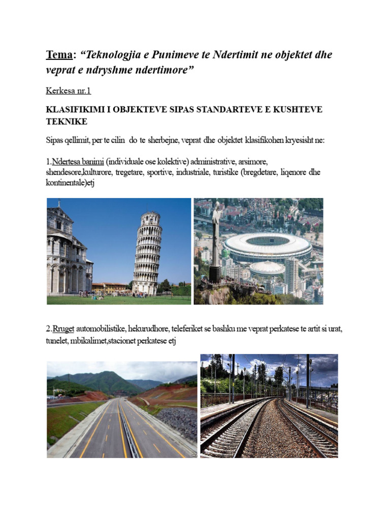 Teknologjia e Ndertimit | PDF