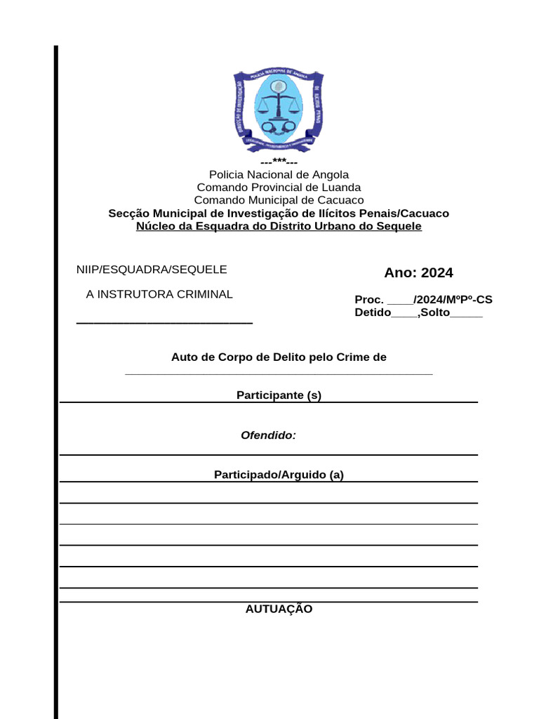 Capa de Processo | PDF