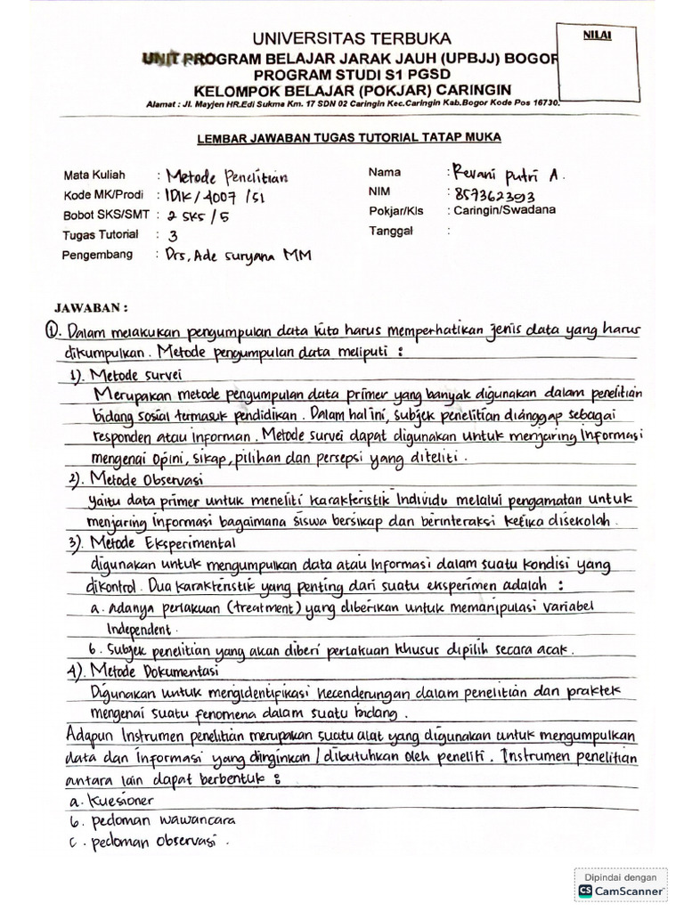 TTM 3 Metlit Revani | PDF