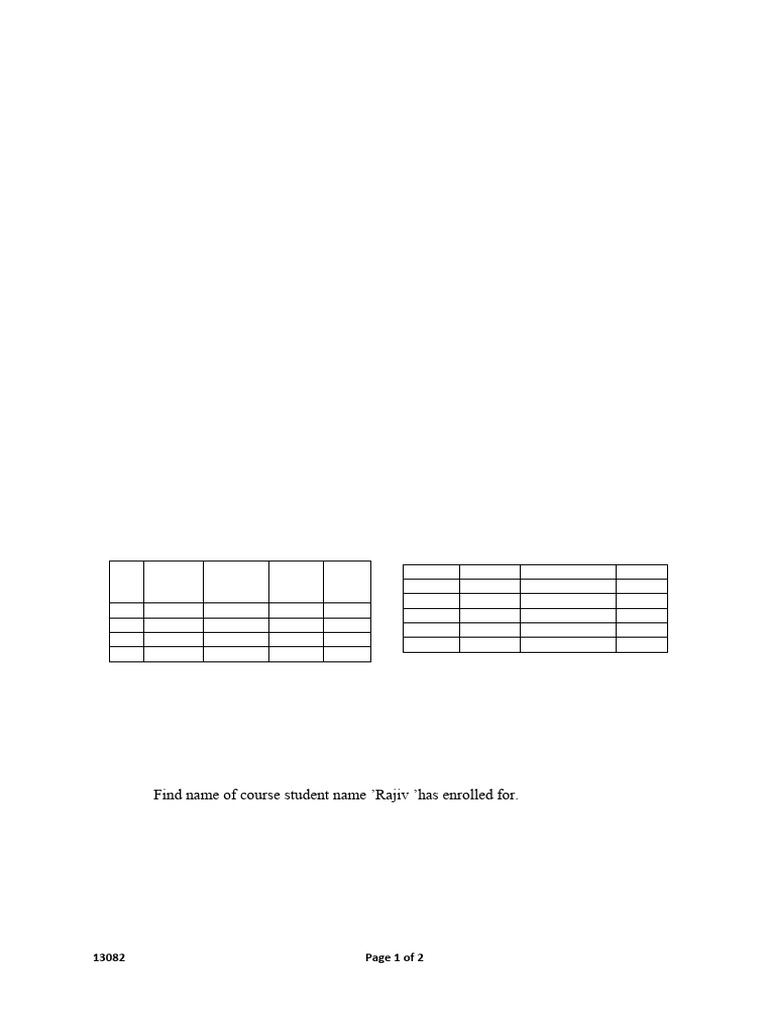 Database-Management-system SQ2 | PDF | Data Management | Information ...