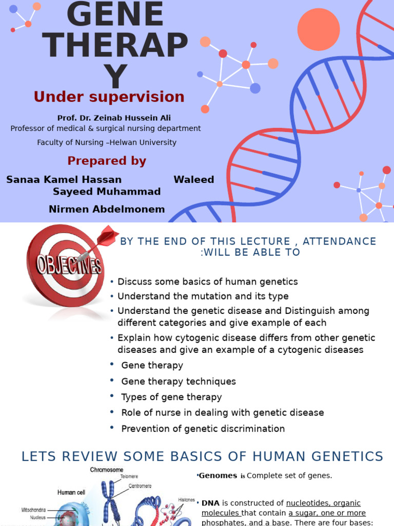 Understanding Gene Therapy Basics | PDF | Dominance (Genetics) | Allele