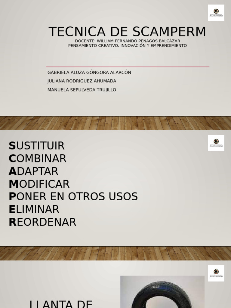 Tecnica Scamper | PDF