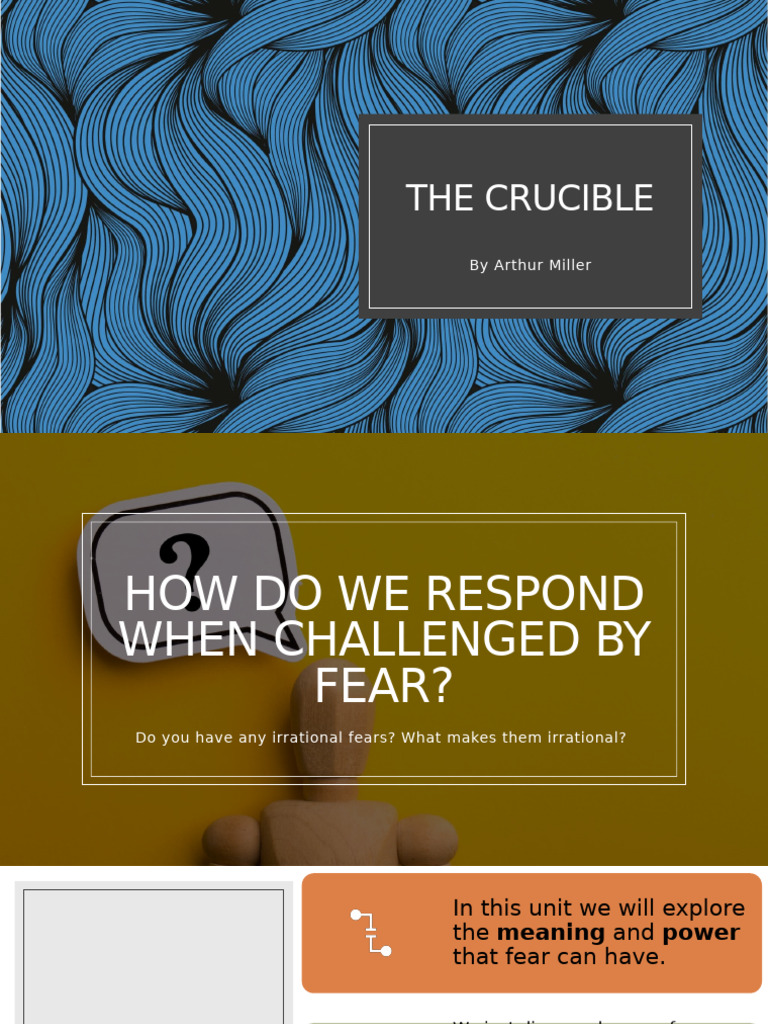 The Crucible Introduction | PDF | Mc Carthyism | Witchcraft