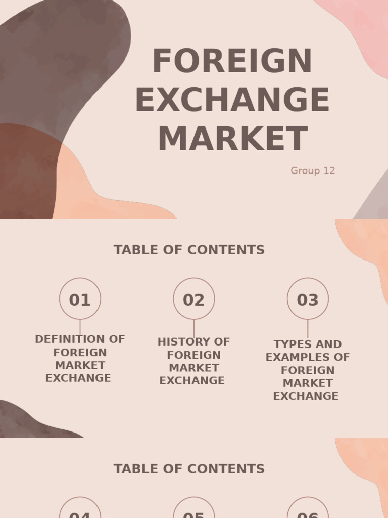 Overview of Foreign Exchange Market | PDF | Foreign Exchange Market ...