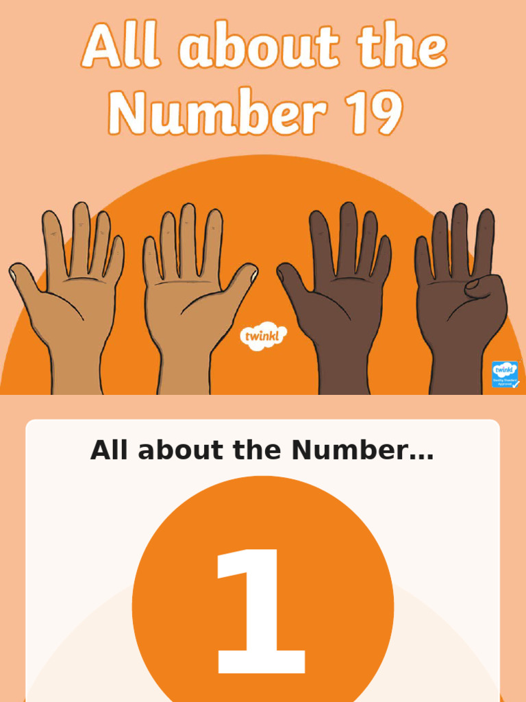 All About Number 19 PowerPoint | PDF