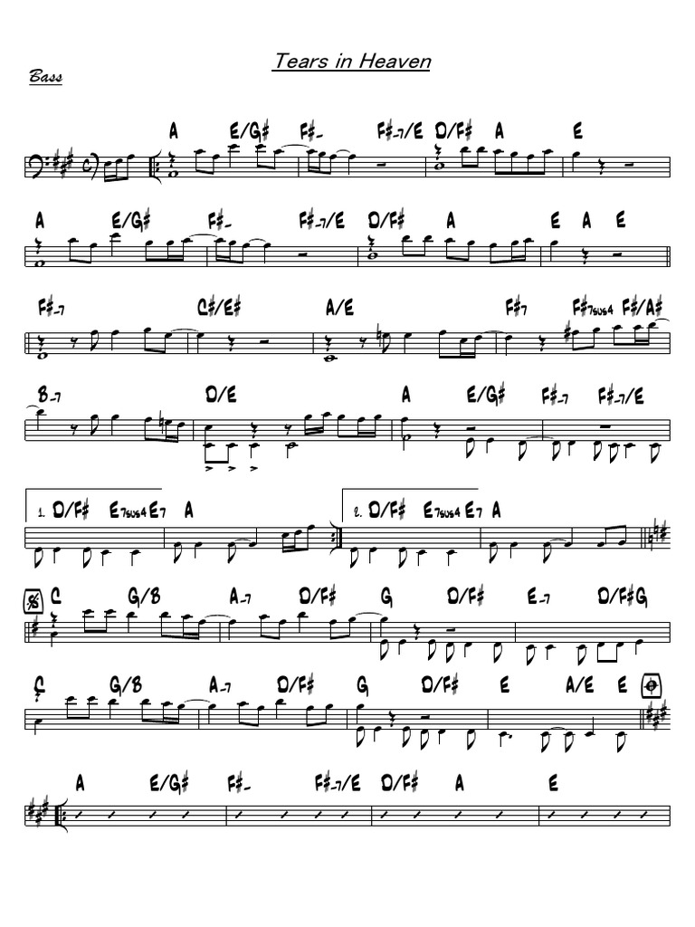 Tears in Heaven | PDF