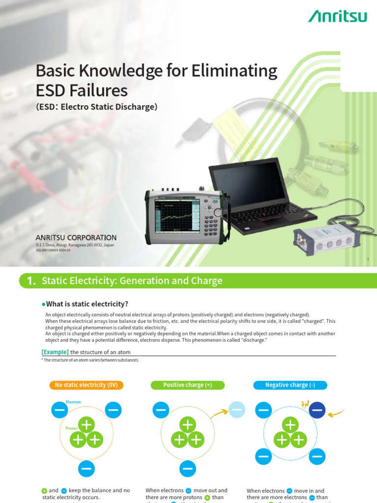 ESD Failure Prevention and Solutions Guide | PDF | Electrostatic ...