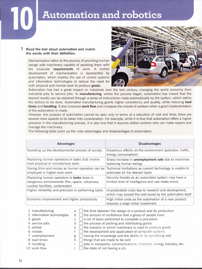 Automation and Robotics1 | PDF | Automation | Economies