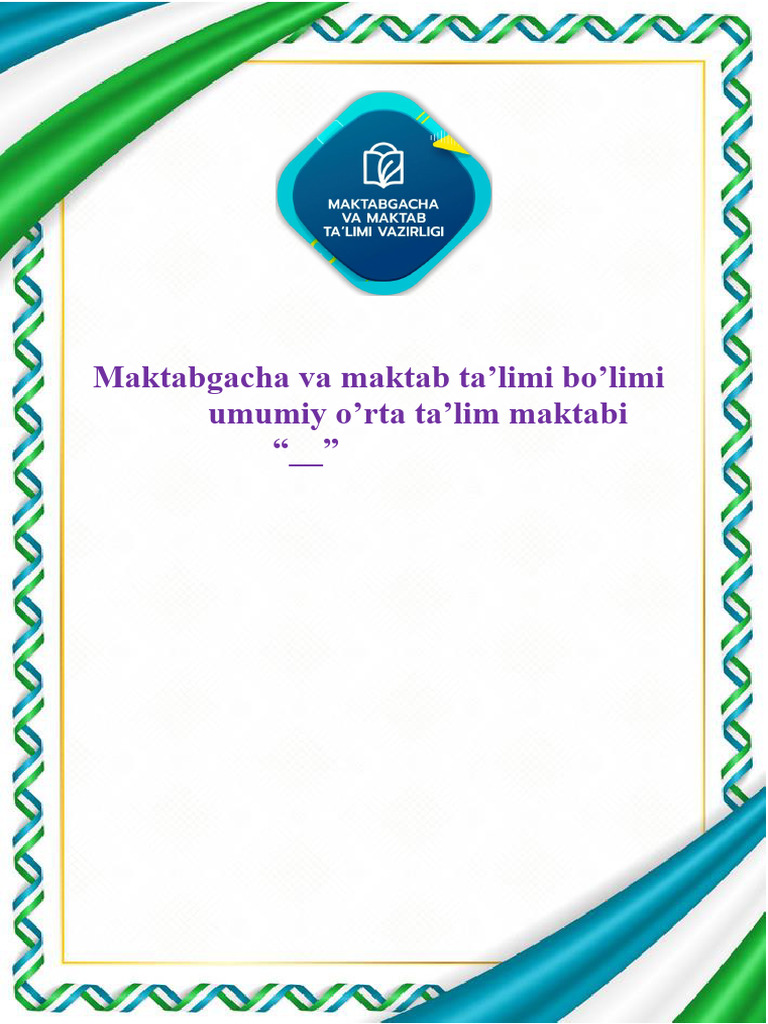 10 Sinf Sinf Soati Tarbiyaviy Soat 2024 2025 Eng So'Ngi | PDF