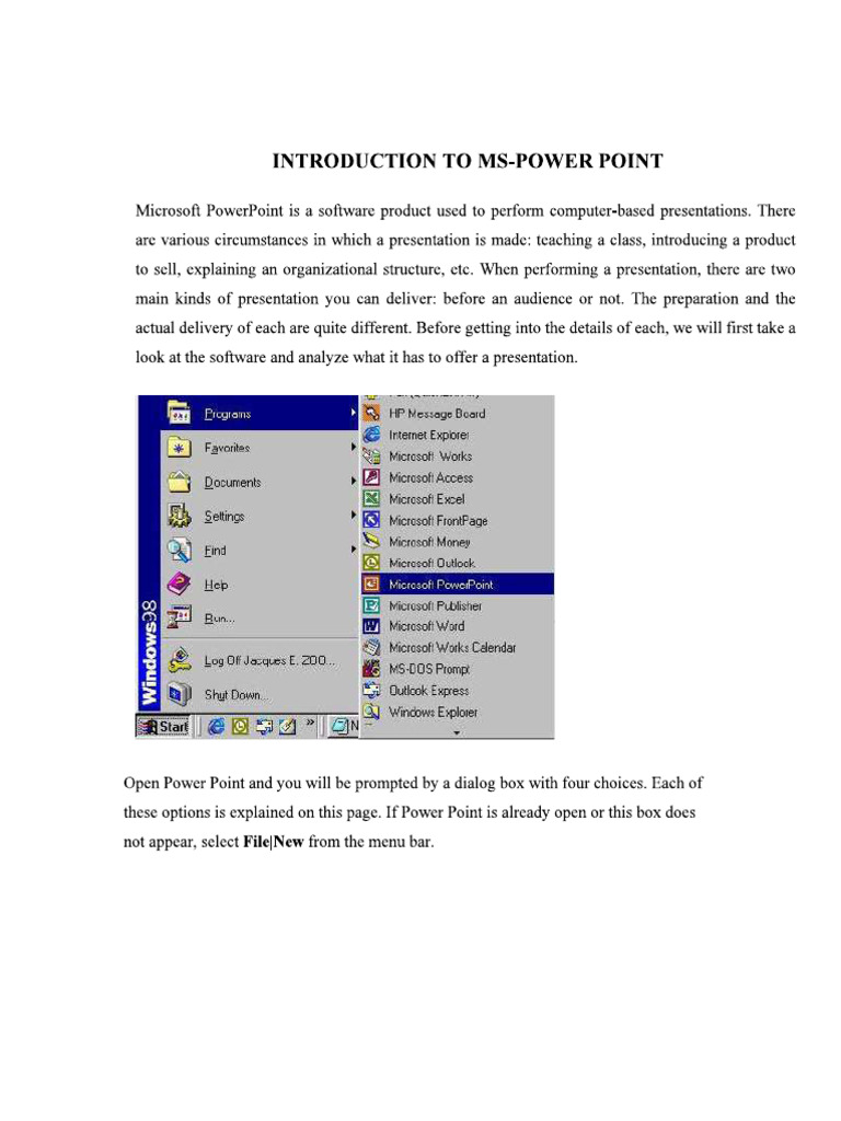 Ms Powerpoint | PDF