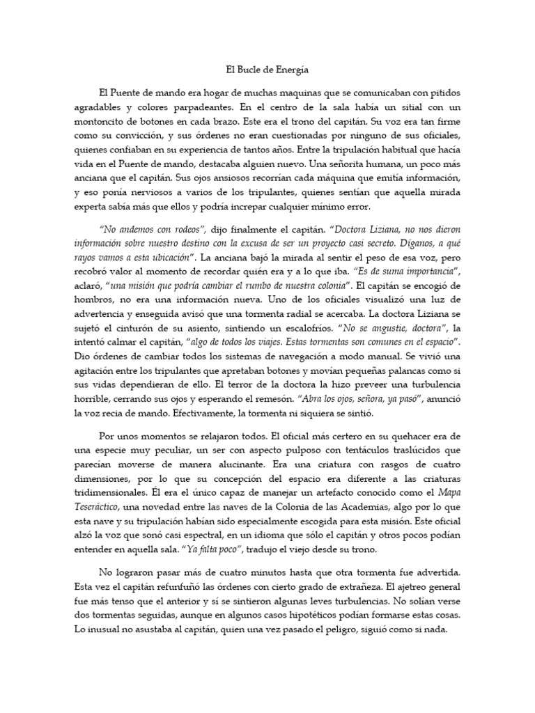 El Bucle de Energía - David | PDF | Física