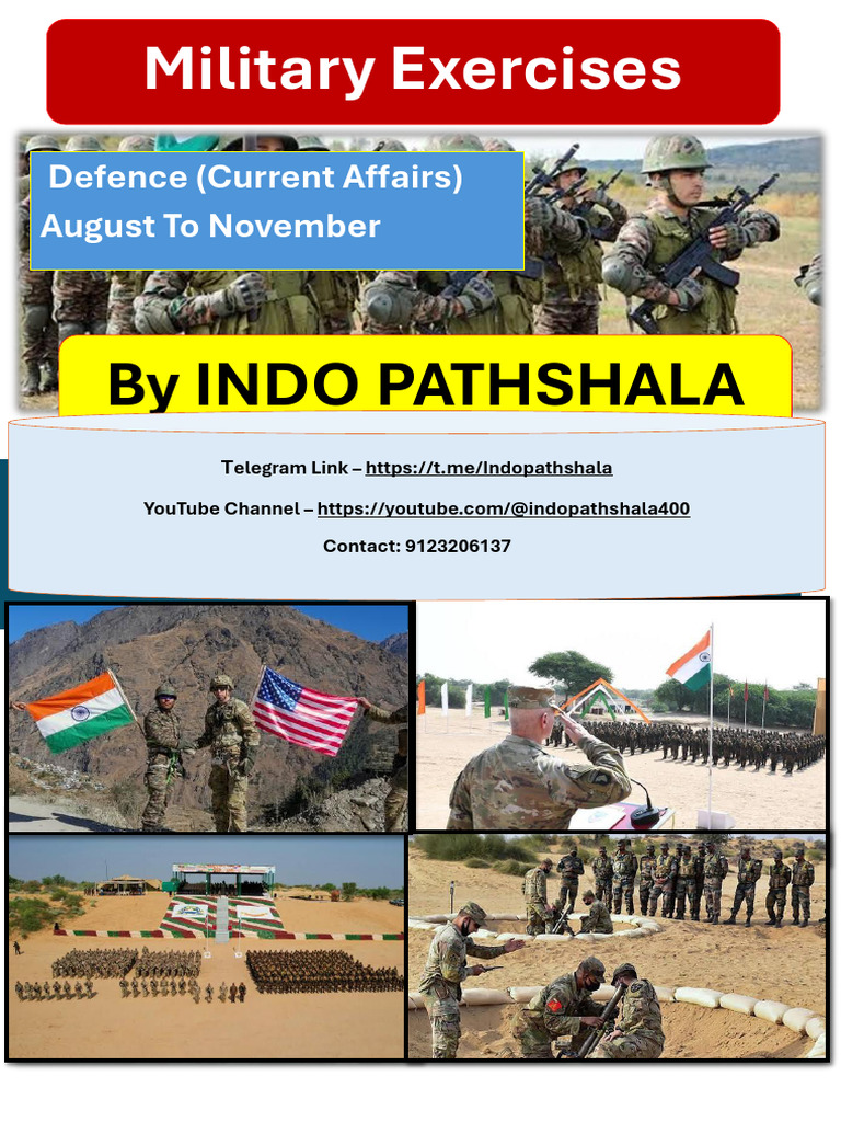 Upcoming Joint Military Exercises 2024 | PDF | Navies | Military Science