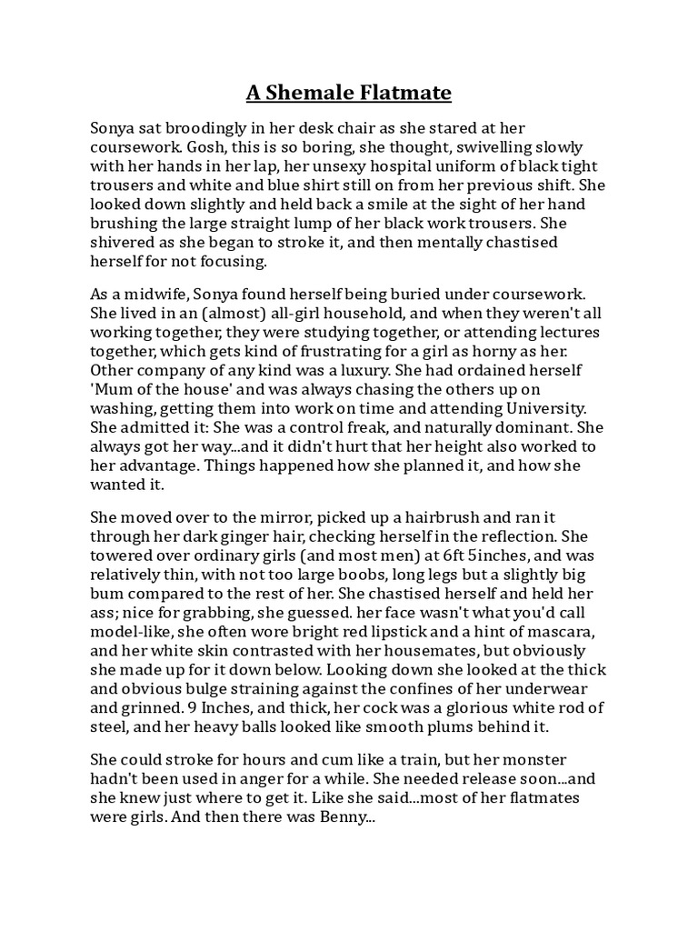 A Shemale Flatmate - Unknown | PDF