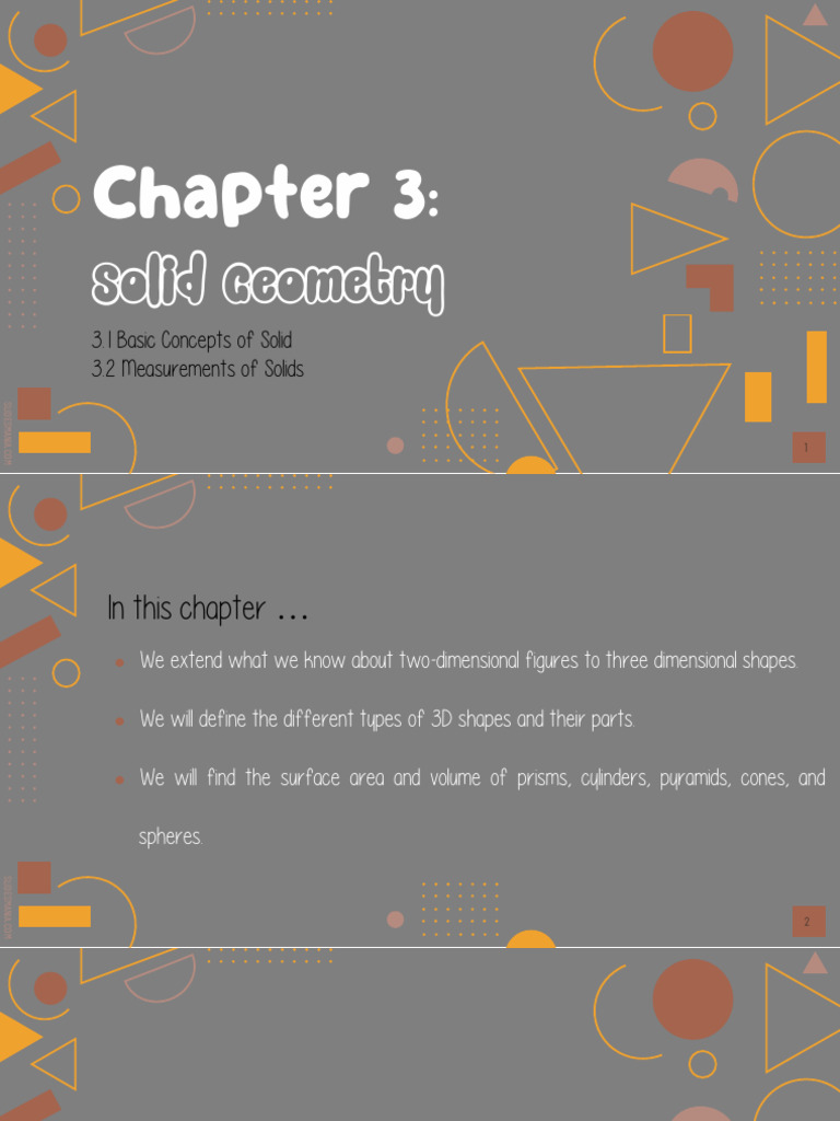 Chapter 3.2 | PDF | Rectangle | Area