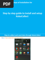 KoBoCollect App Data Collection Guide | PDF | Mobile App | Tablet Computer