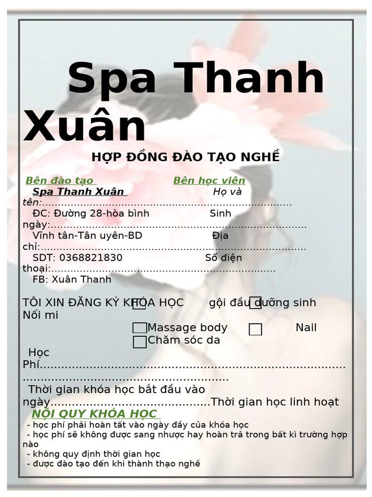 Hop Dong | PDF