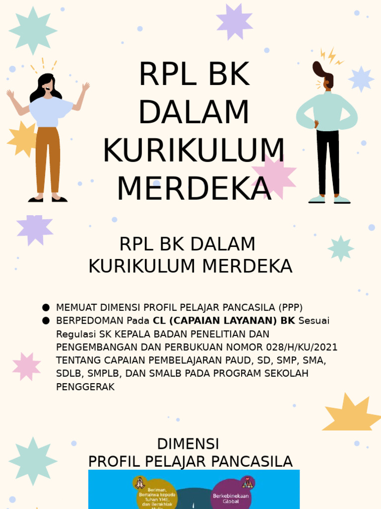 Ppt. RPL BK Dalam Kurikulum Merdeka | PDF